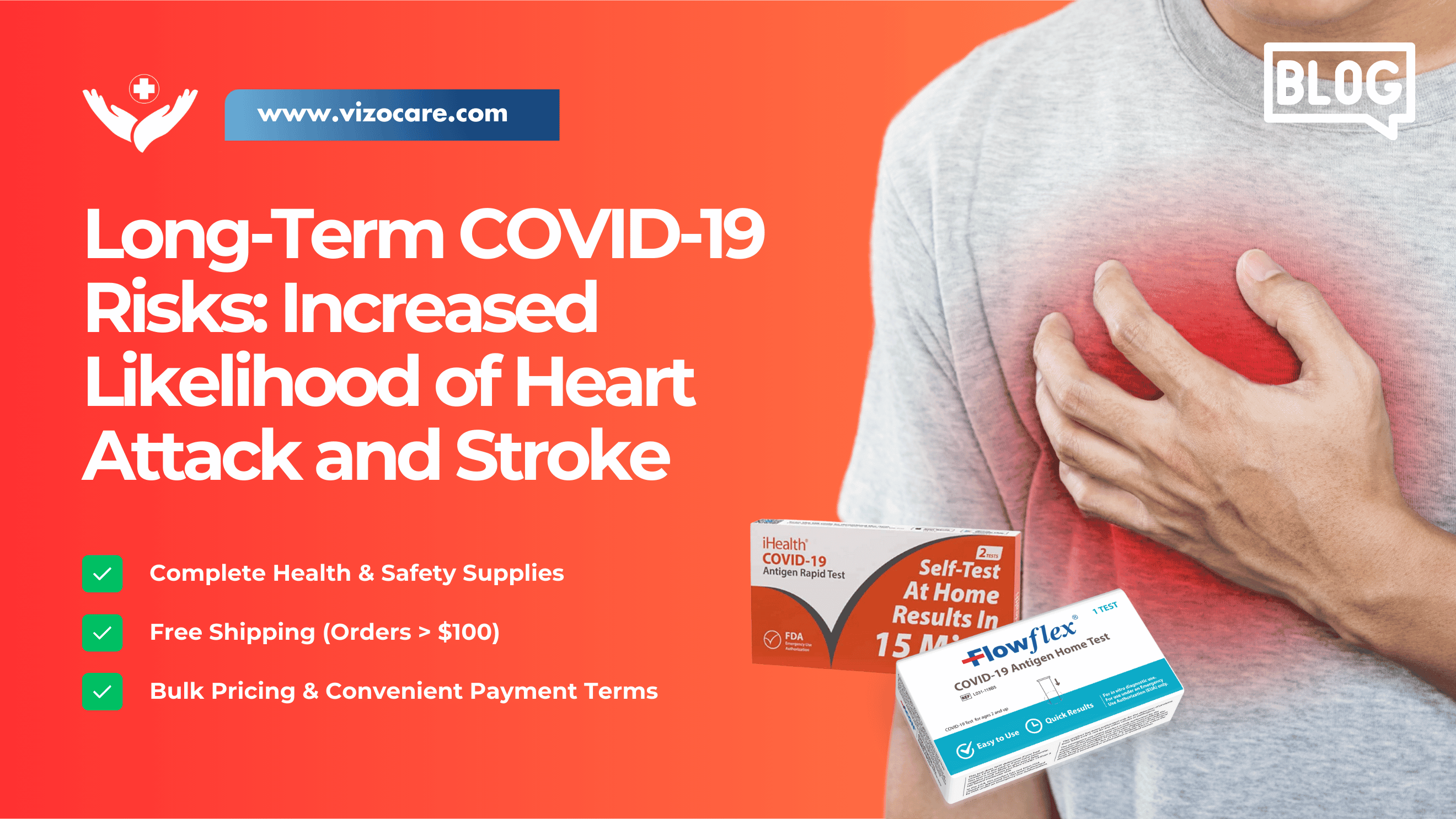 Long-Term COVID-19 Risks: Increased Likelihood of Heart Attack and Str – VizoCare